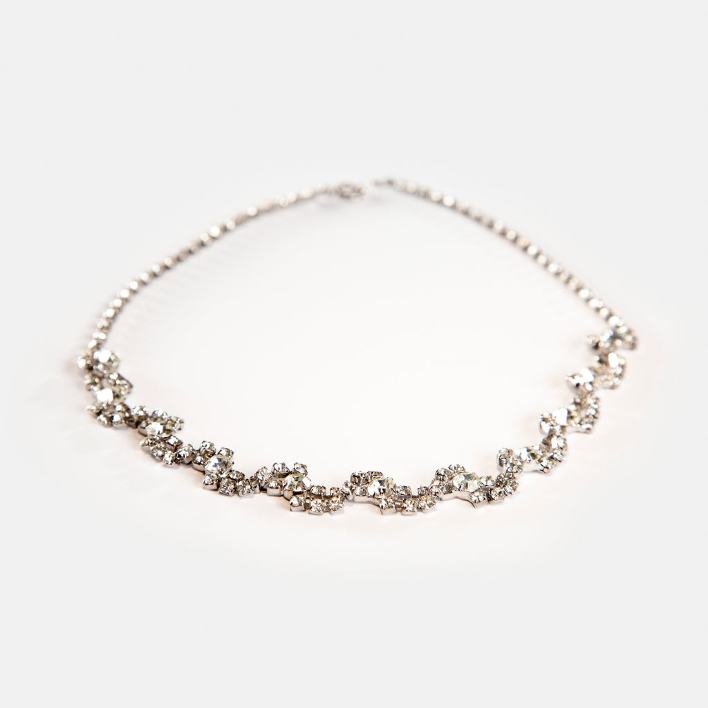 "The Maria" Rhinestone Circlet Necklace – Seconde Vie Vintage